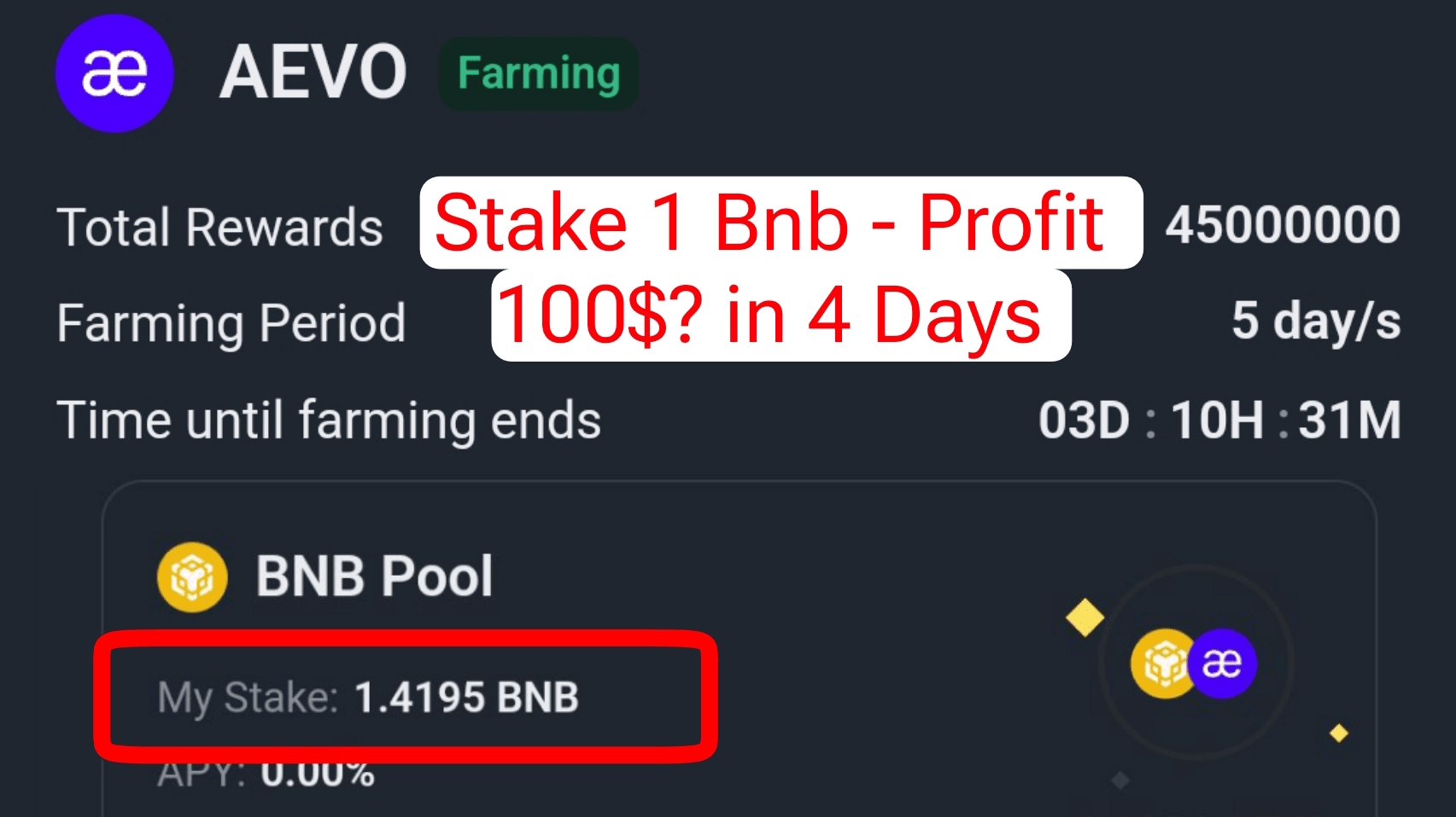 How Much Profit You Will Earn If You Stake 1 BNB in Binance Launchpool ...