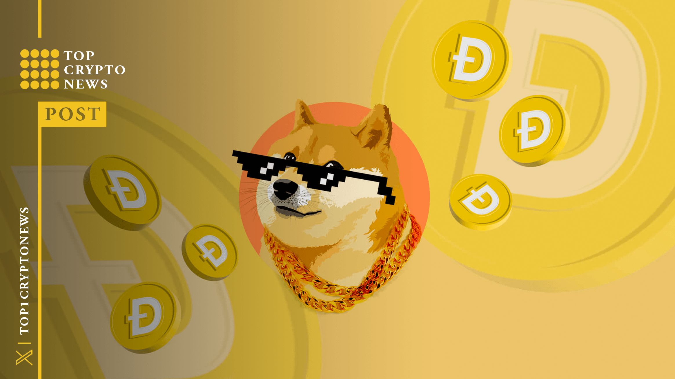 🟡 DOGE is forecast to grow to $1 The meme token is steadil ...