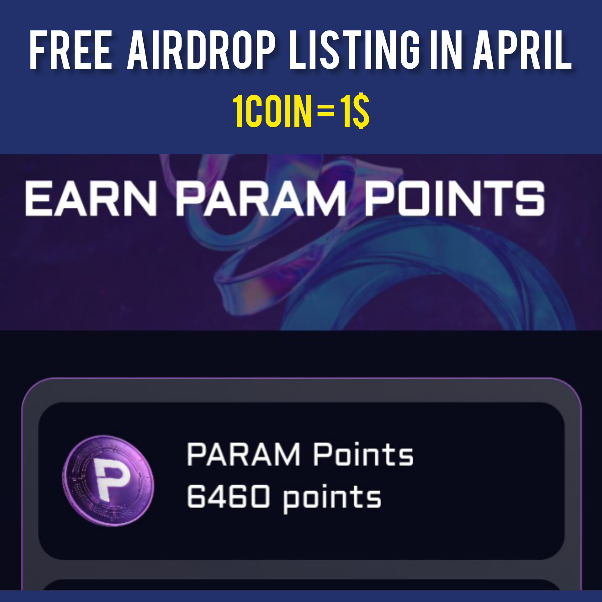 Most powerful Airdrop. Collect daily points by simple task ...