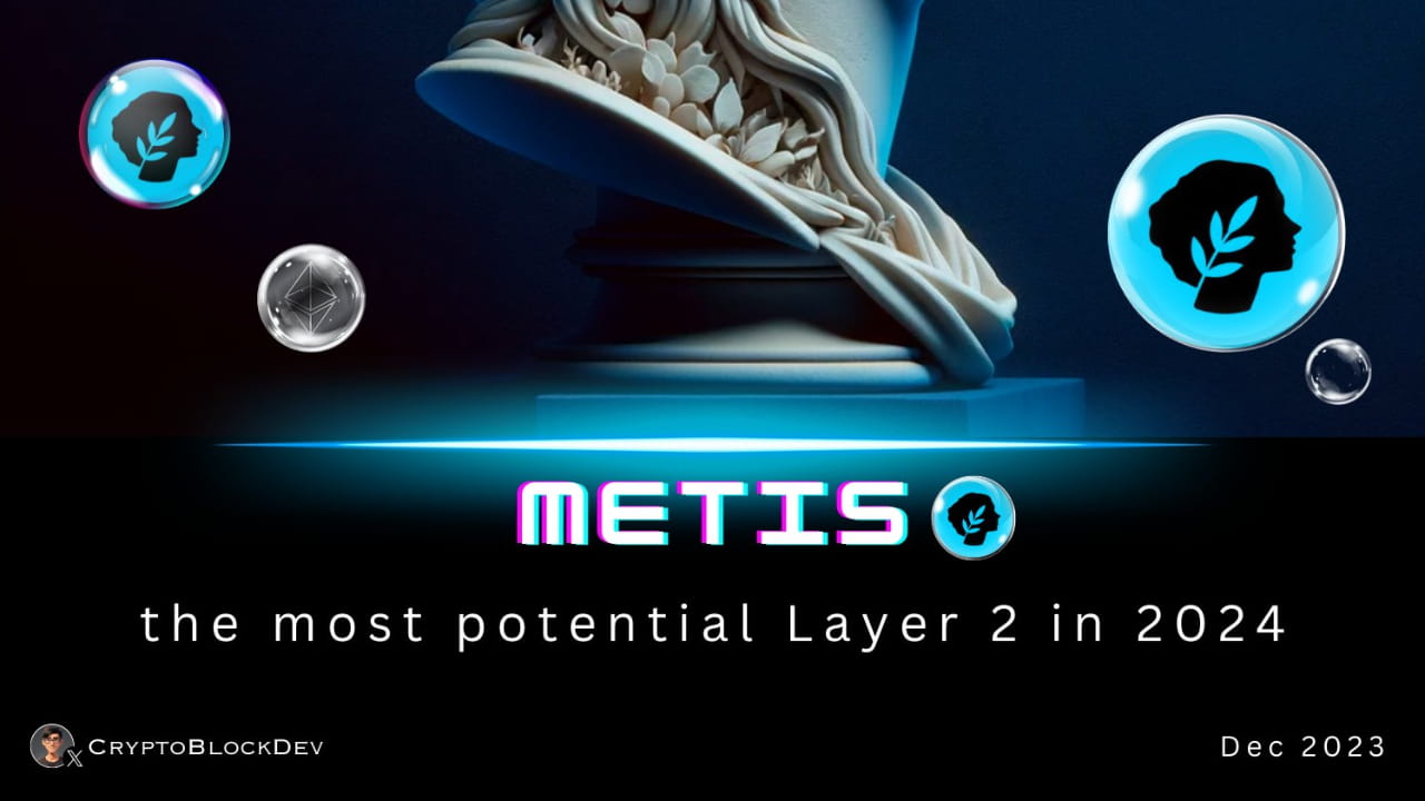 Metis - the most potential Layer 2 in 2024 | Crypto Guru to the Moon on Binance Square