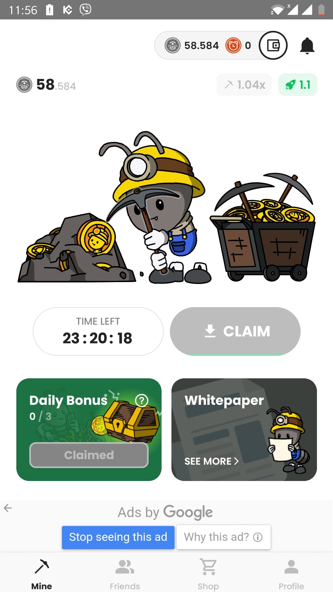 New Free Mining App ANT TIME Download app from Playstore | Secret-X ...