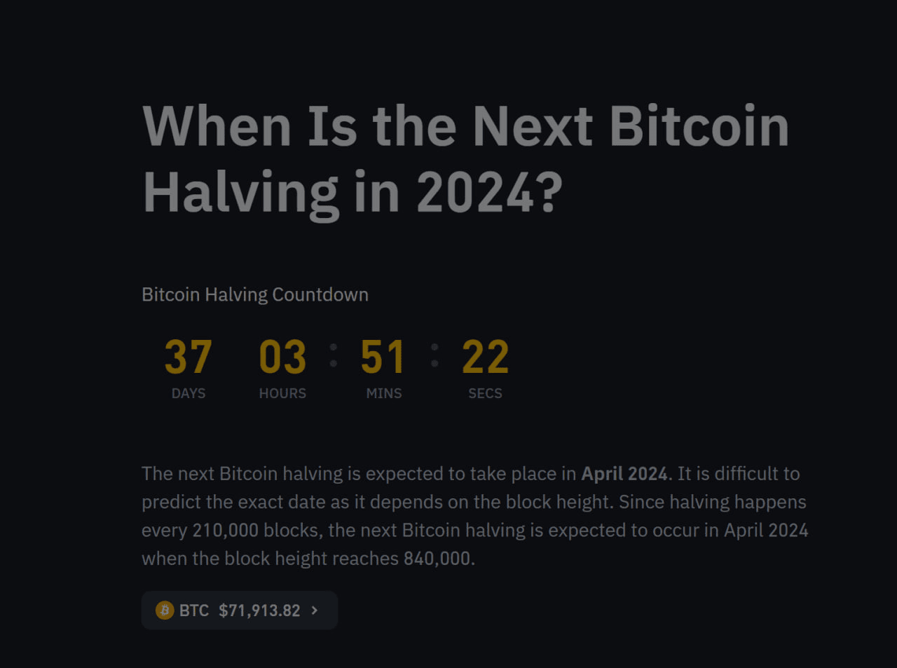 Second half of March: - 1 month ago BTC halving. - ETH has c | Luckyluke on Binance Square