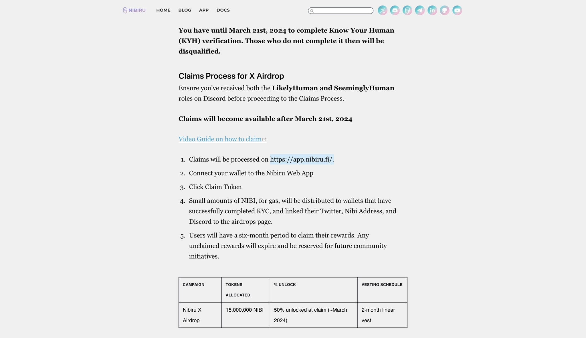 Make Sure to Complete everyting before deadline! #Nibiru | CryptoBadger ...