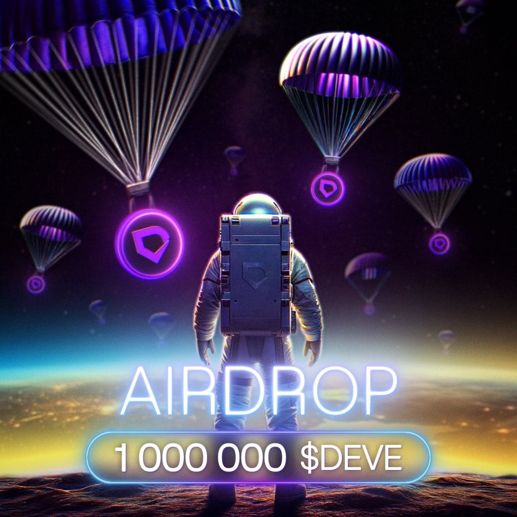 1.000.000 de tokens $DEVE en airdrop haciendos las tareas pu | hectortheprod en Binance Square