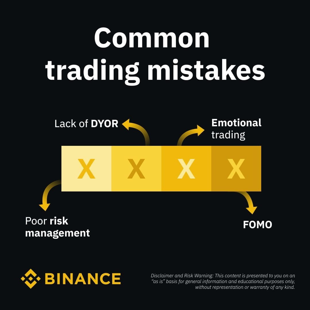 Four common trading mistakes to avoid 👇 Follow | Like ️ ...