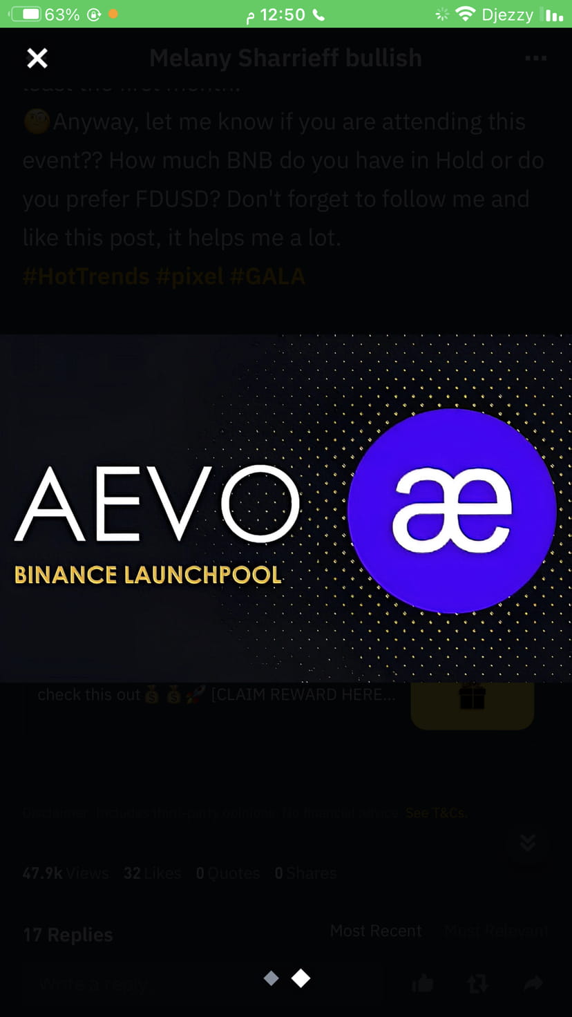 #BinanceMenaSquare #HotTrends 🚀 Get prepared for the AEVO | marem on Binance Square