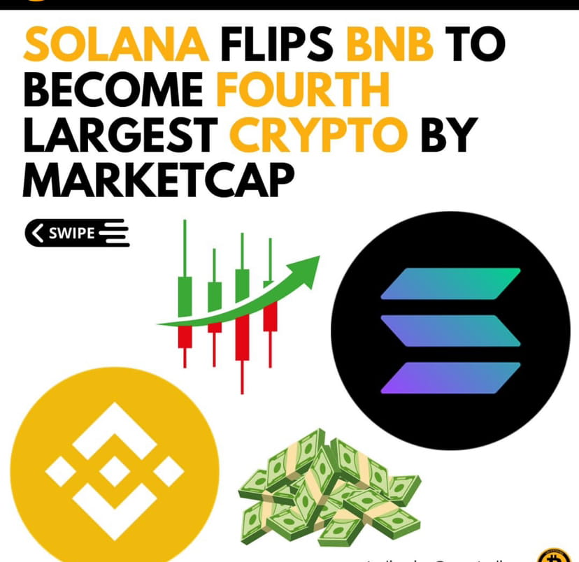 📢📢SOL flips BNB-📢📢📢 💰💰💰💰💰💰💰💰 At $87B in marke | pro_digitalss on Binance Square