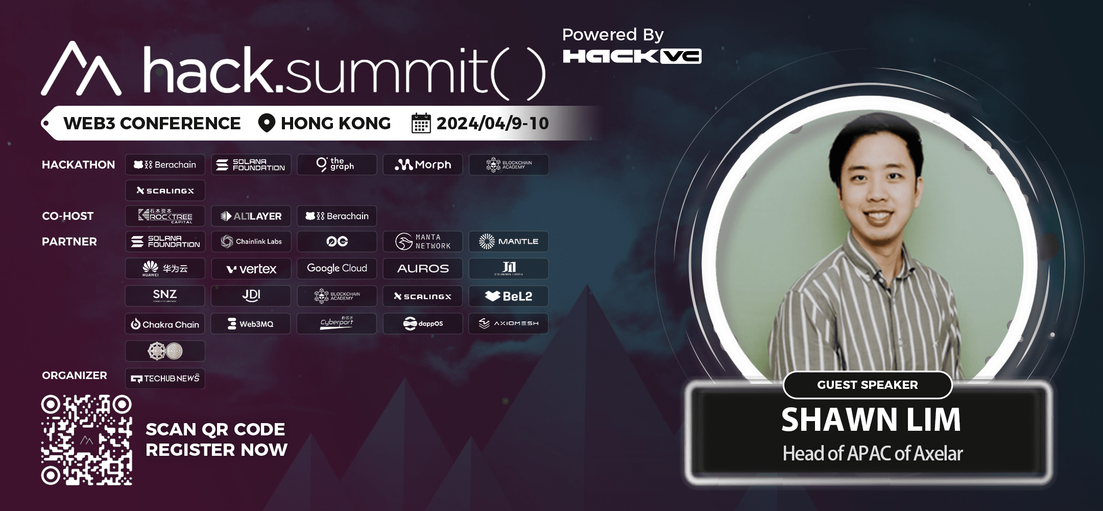 Hong Kong welcomes blockchain event: Axelar Asia Pacific Head SHAWN LIM ...