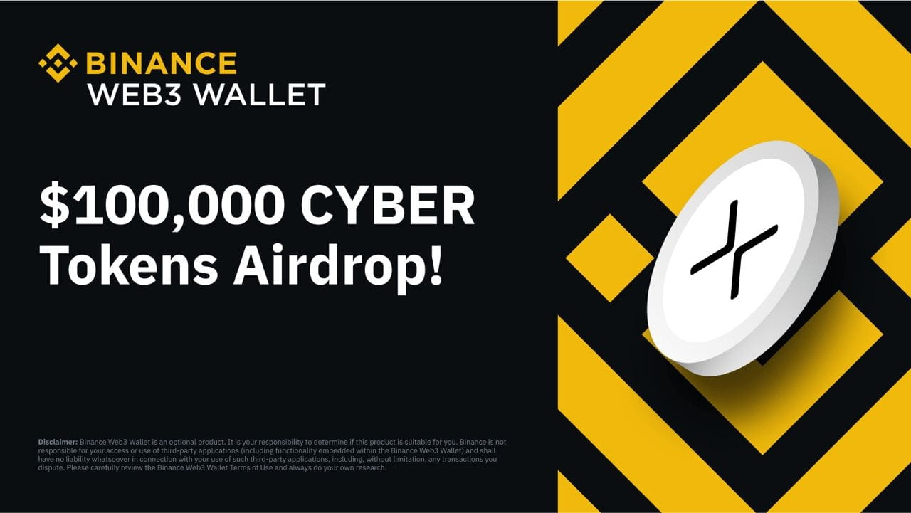 Instructions for receiving CyberConnect (CYBER) Airdrop on B | CryptoHolicVN on Binance Square