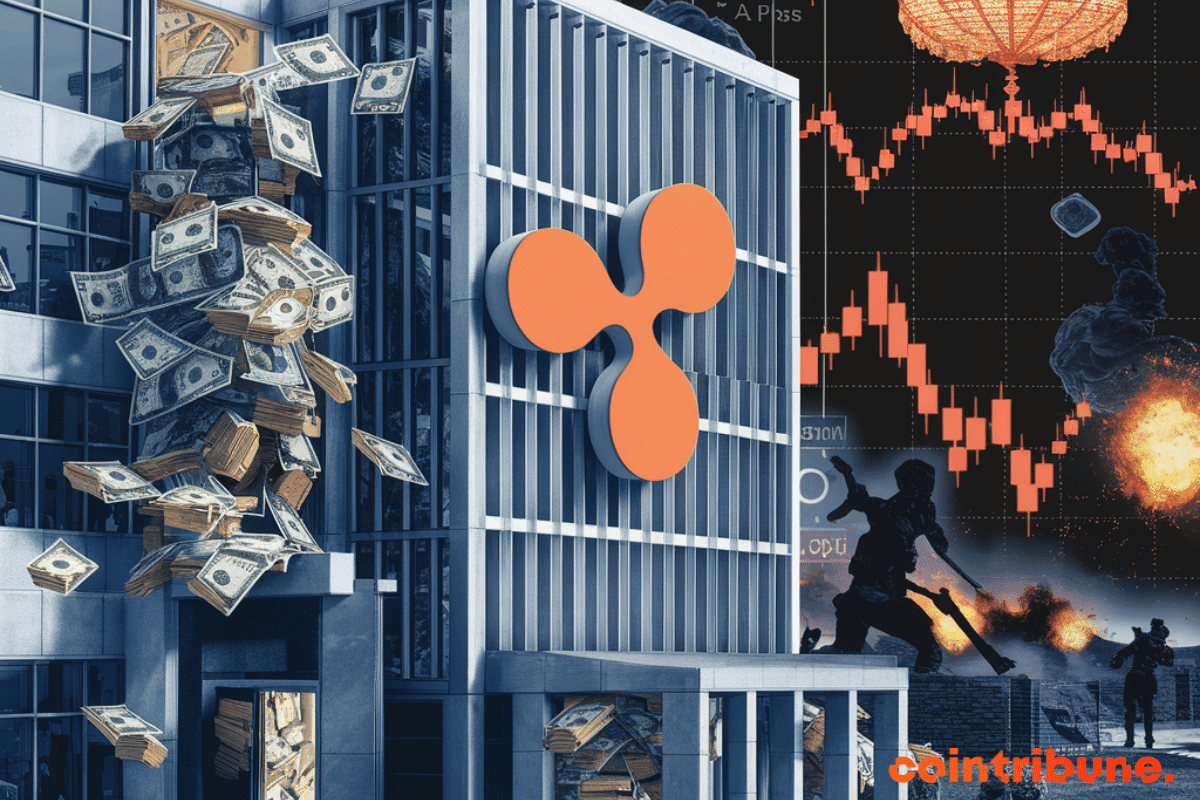 Despite the crash, Ripple dumps 100 million XRP into a sinking market | Cointribune on Binance ...
