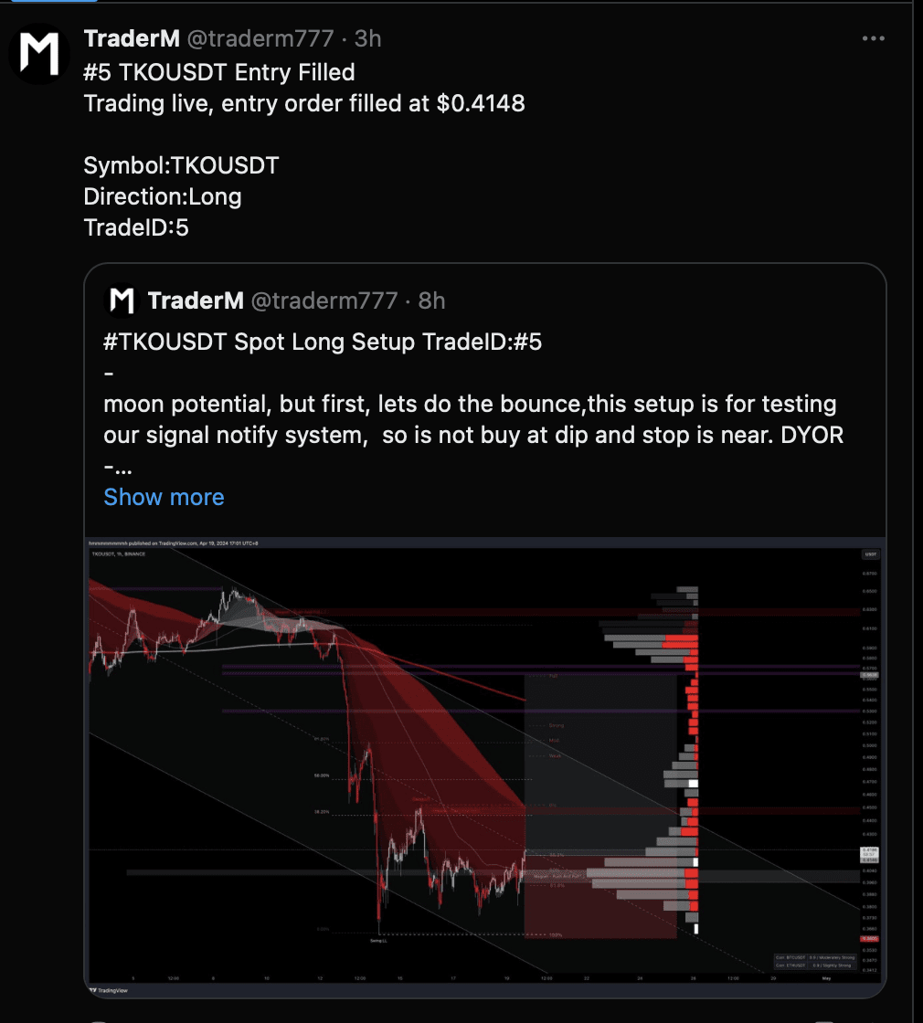 Several new limit order transactions, jup matic tko and tko | TraderM on Binance Square