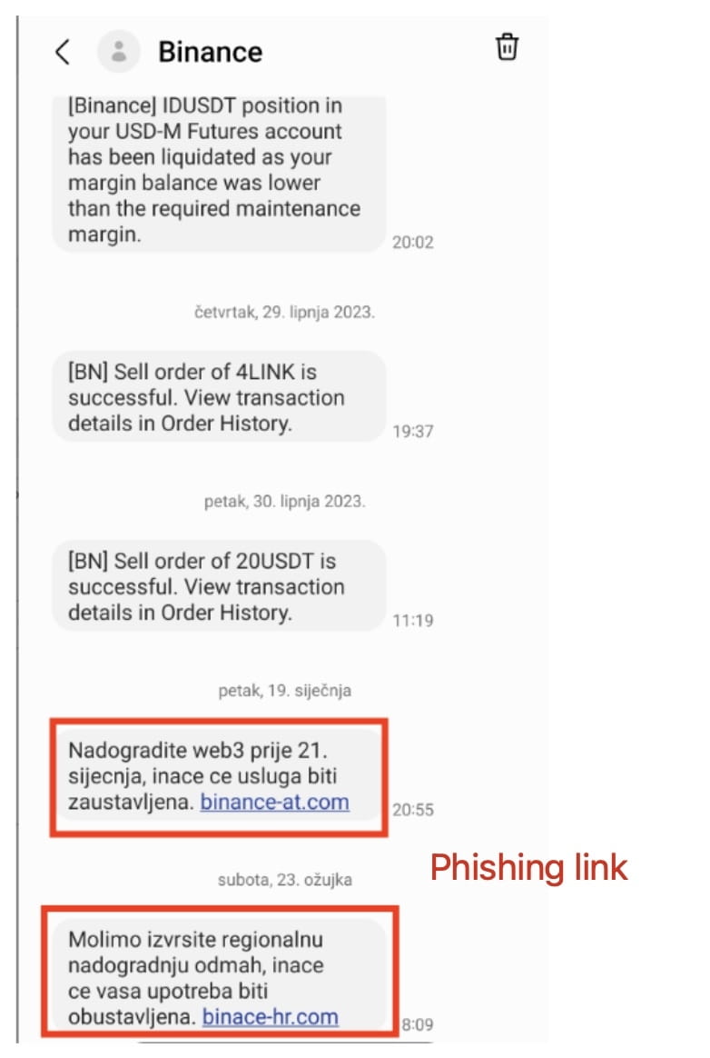 Beware of Phishing Scams - Verify Before You Click! Phishing | Binance Risk Sniper on Binance Square