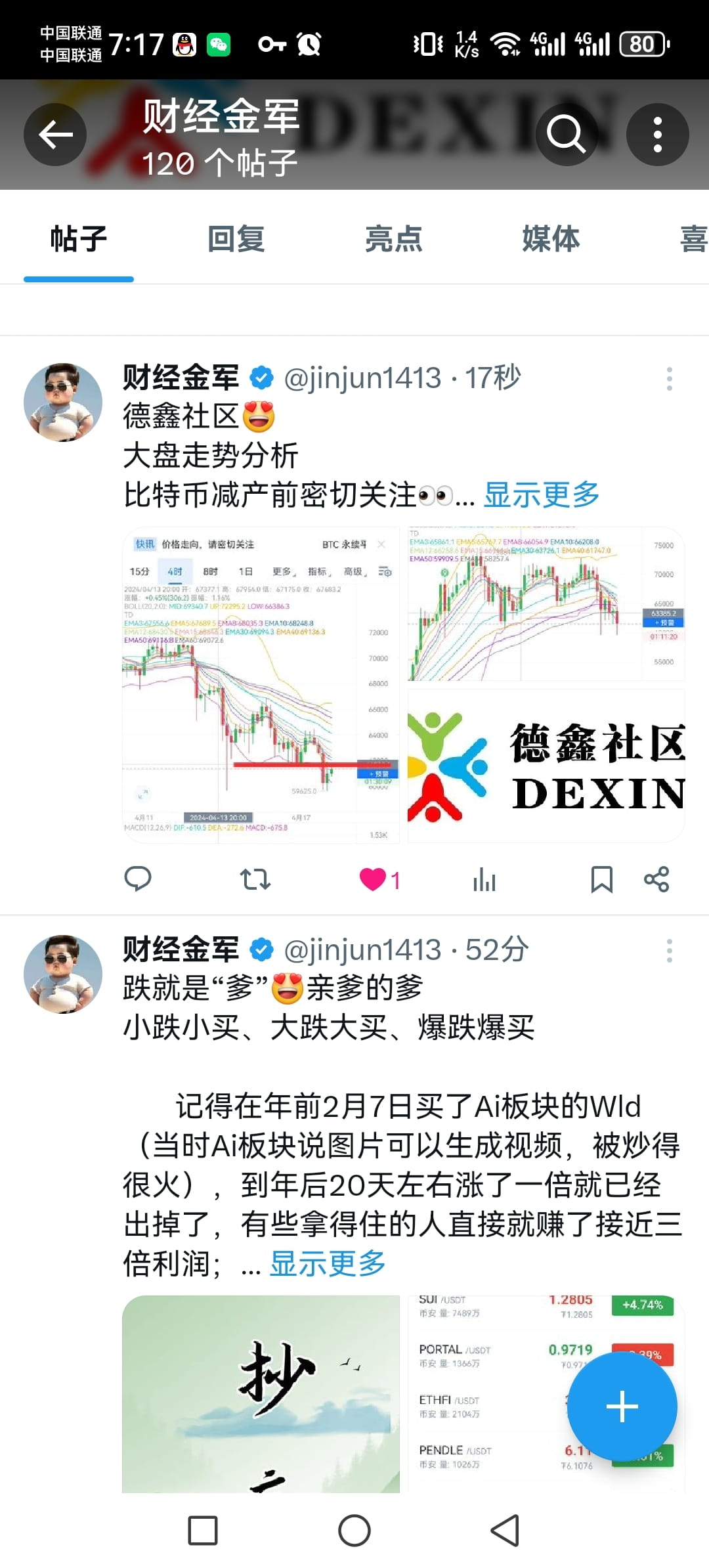 Dexin Community😍 Market Trend Analysis Pay close attention | 财经金军 on ...
