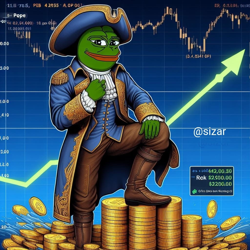 $PEPE $BTC 🚀 **Pepe Coin's Rise Post-Coinbase Listing: A | sizar on ...