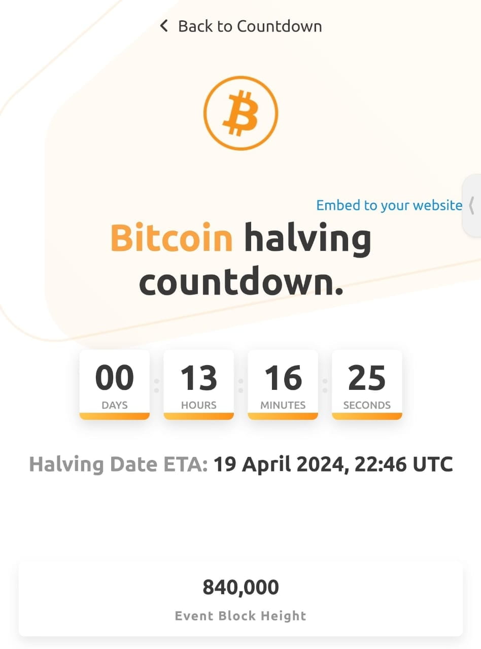 BITCOIN HALVING COUNTDOWN 💥💥💥💥 Market will be Huge Vola | MUHAMMAD ...