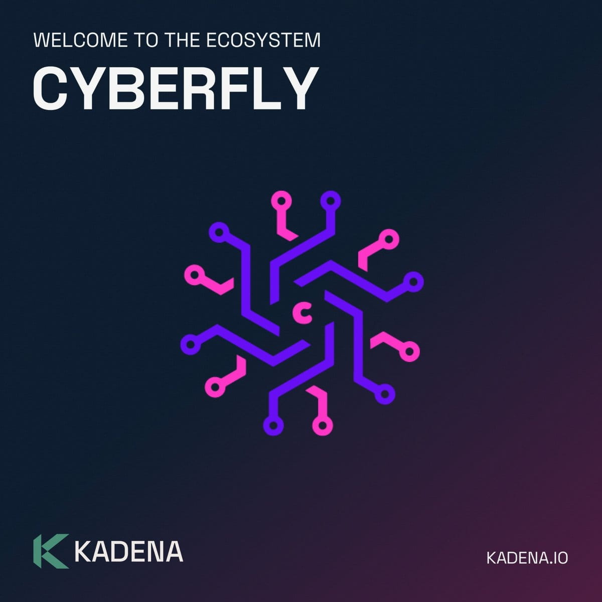 🌐 Welcome Cyberfly IO into our ecosystem! 🌐 @cyberfly_io i | Kadena ...