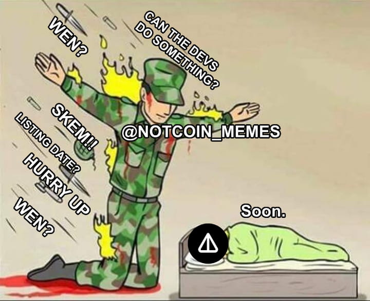 #notcoin Sleep well my Prince, we're hopefully waiting for y | Square ...