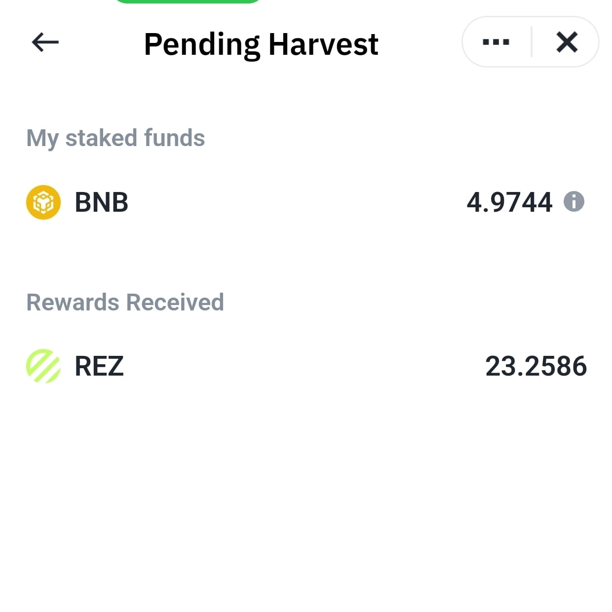 Here Is My #REZ Reward 😉 How Much #REZ You Received Good | Crypto-Army ...