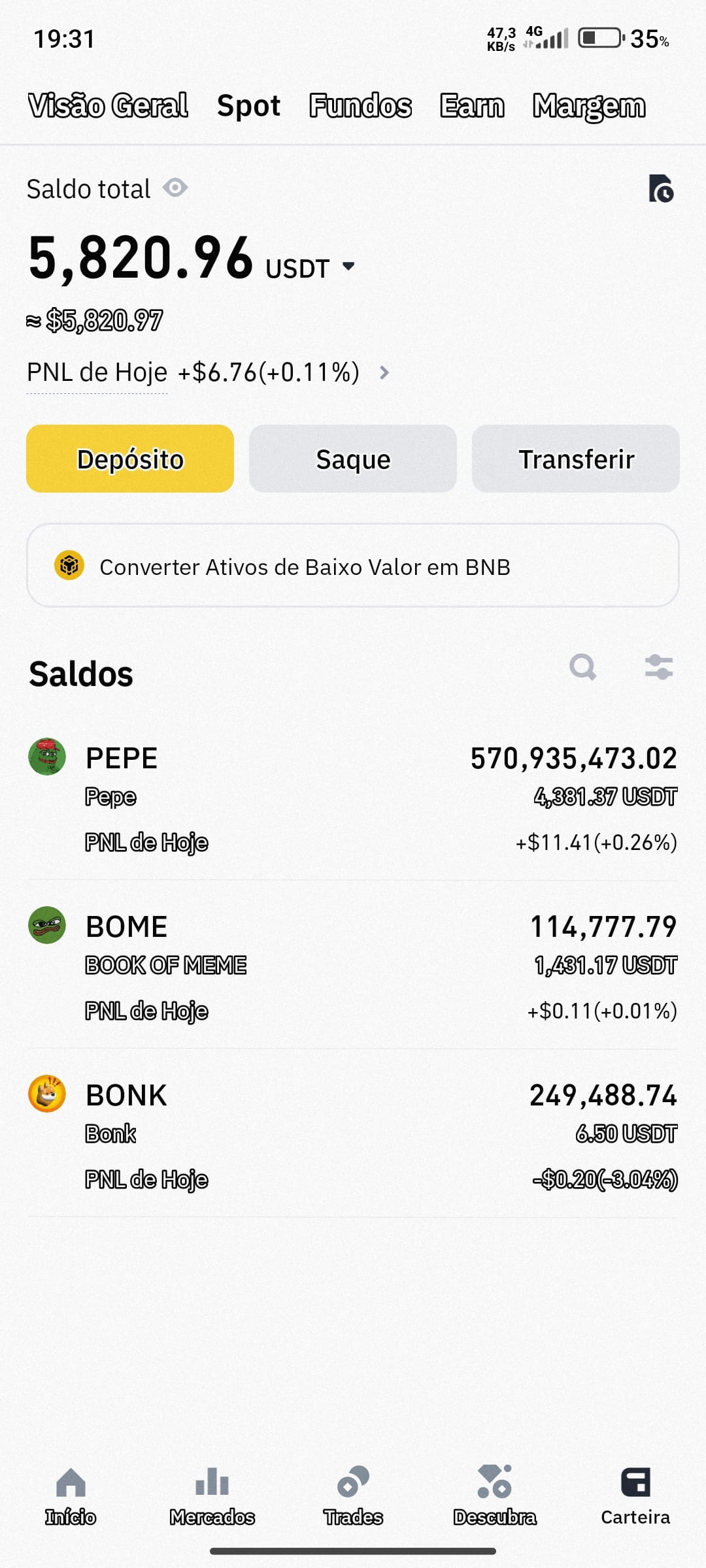 $ENA $PEPE $BOME I exchanged my #PEPE. on the first pur | ITAPEMA -SC ...