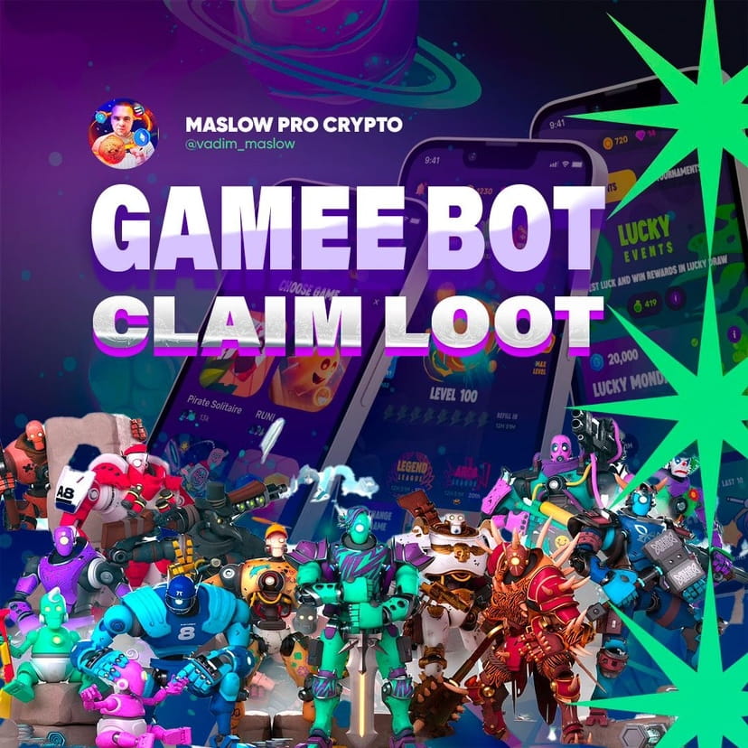 🔶New Telegram Bot supported by Binance Labs GAMEE is a mob | MASLOW PRO CRYPTO on Binance Square