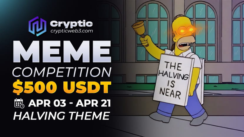 The Bitcoin halving meme contest has already begun! Have yo | Cryptic ...