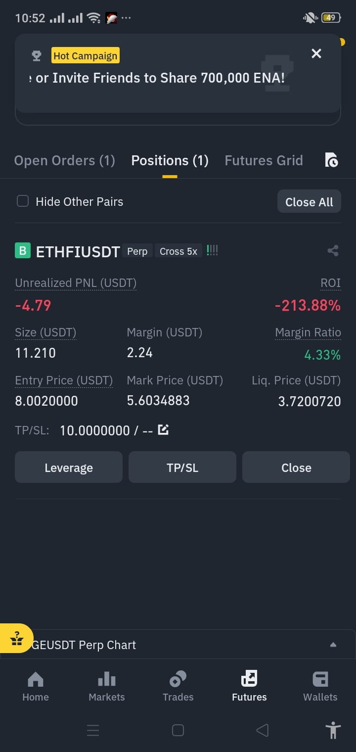 $ETHFI close or hold please tell me | Ahmad_raza16 on Binance Square