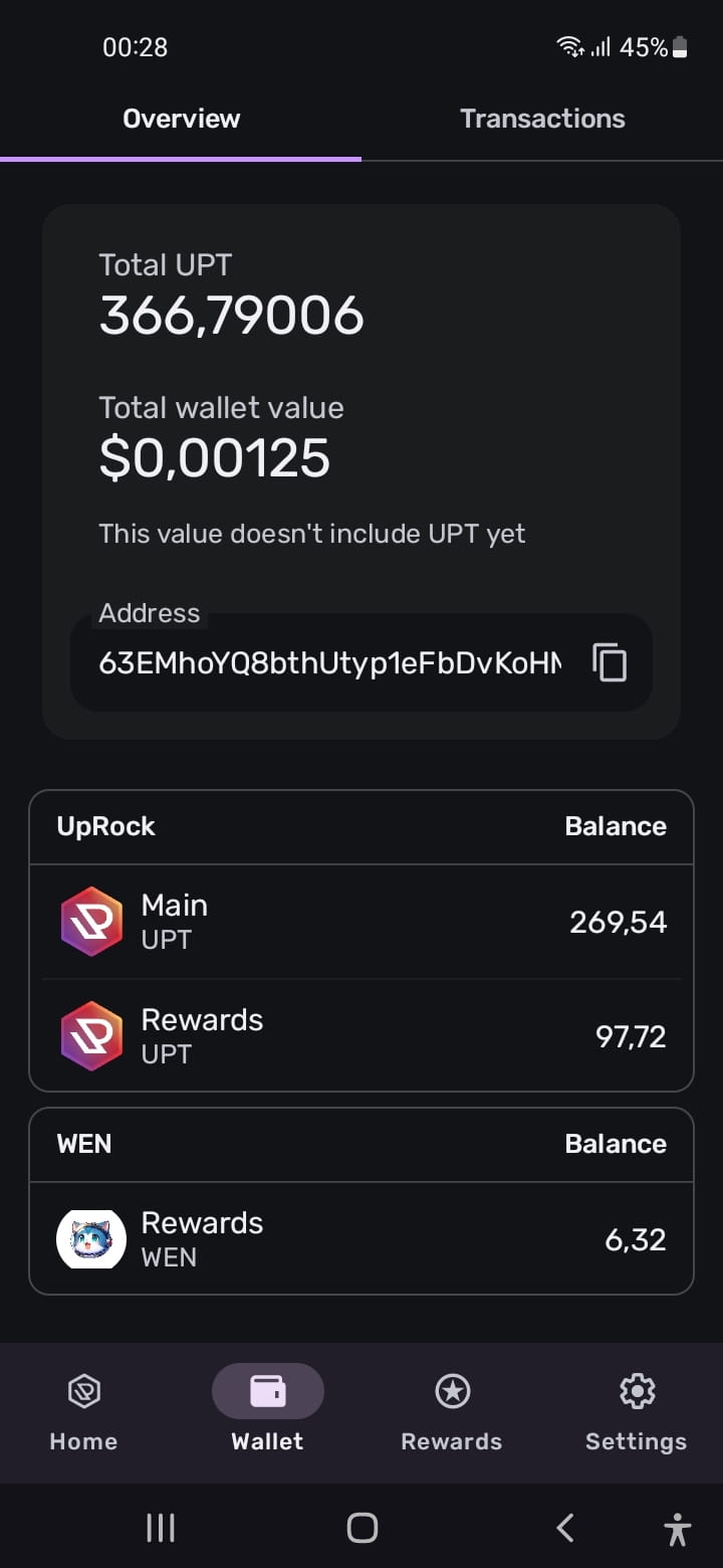 ⛏ UpRock Earning - top analogue of Grass with farming points | occvlt ...