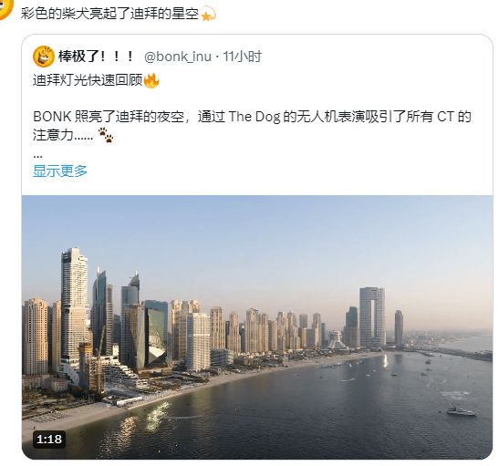 Bonk is coming Drone flight show over | 天才交易员 —-唐总 on Binance Square