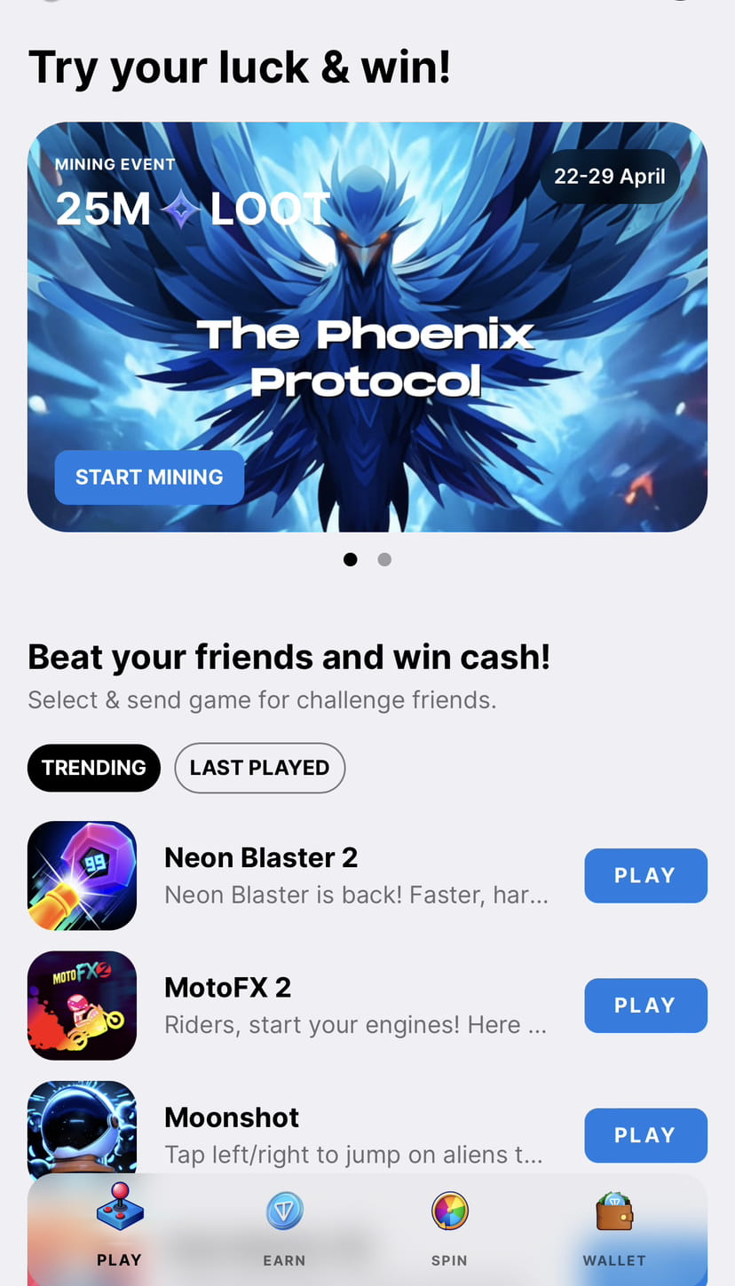 Gamee project has launched LOOT coin mining on its bot. 📌 | Kripto ...