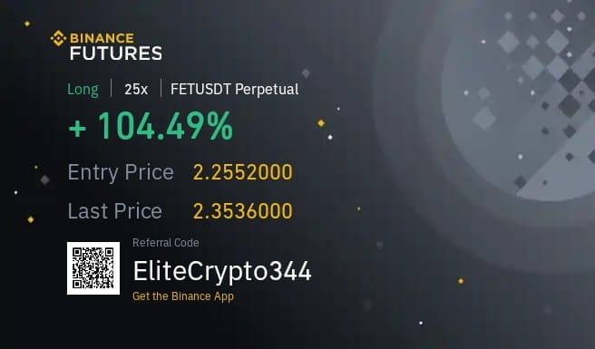$FET Tp 2 Smashed 🎯 | Elite Crypto Signals na Binance Square
