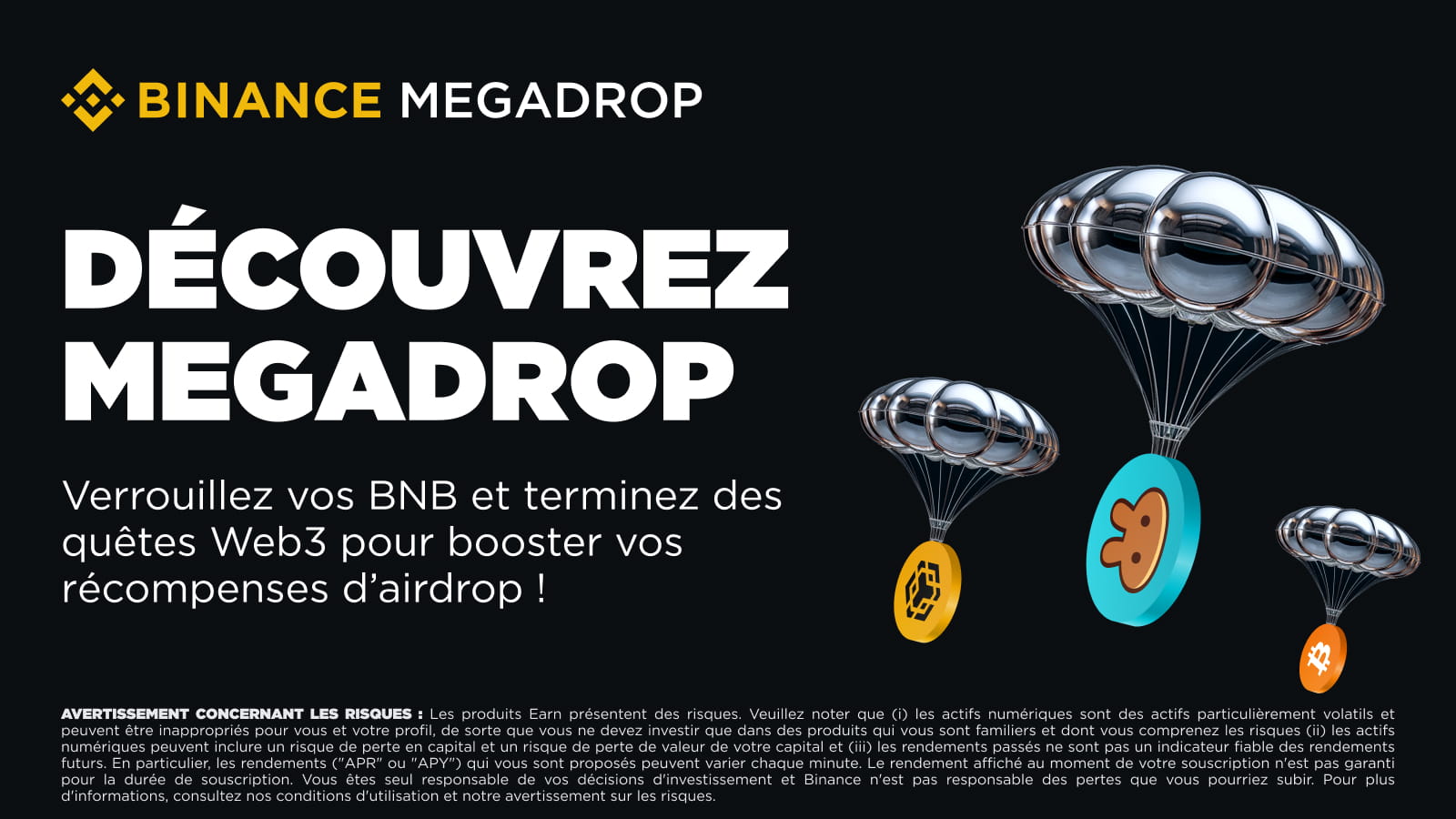 #Binance Megadrop: the token launch platform is coming 🪂 1. | Binance ...