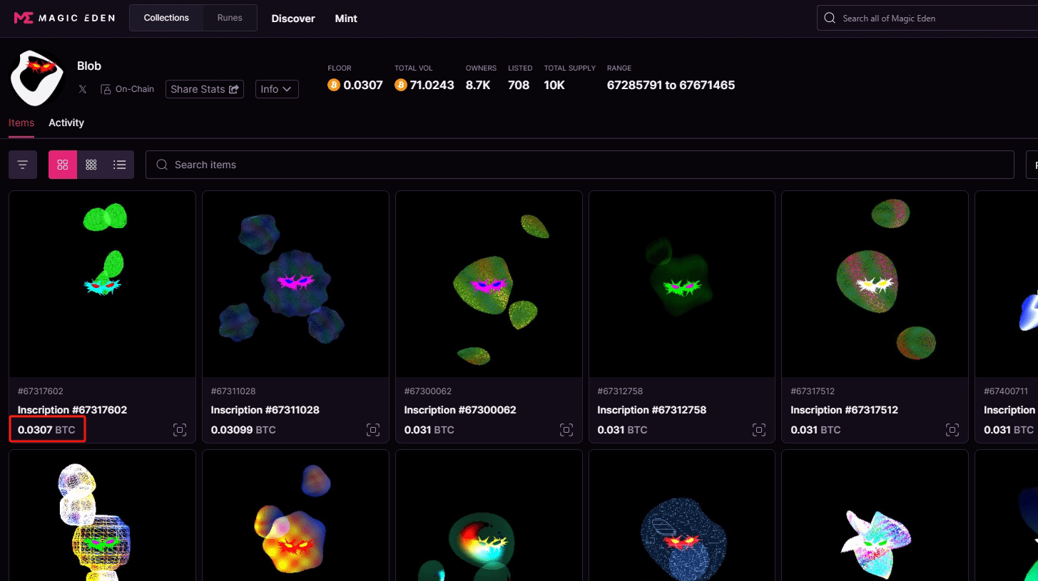 《Blob NFT project, zero cost, 2000 times profit》20240407 #清水哥日记 | 清水哥 ...