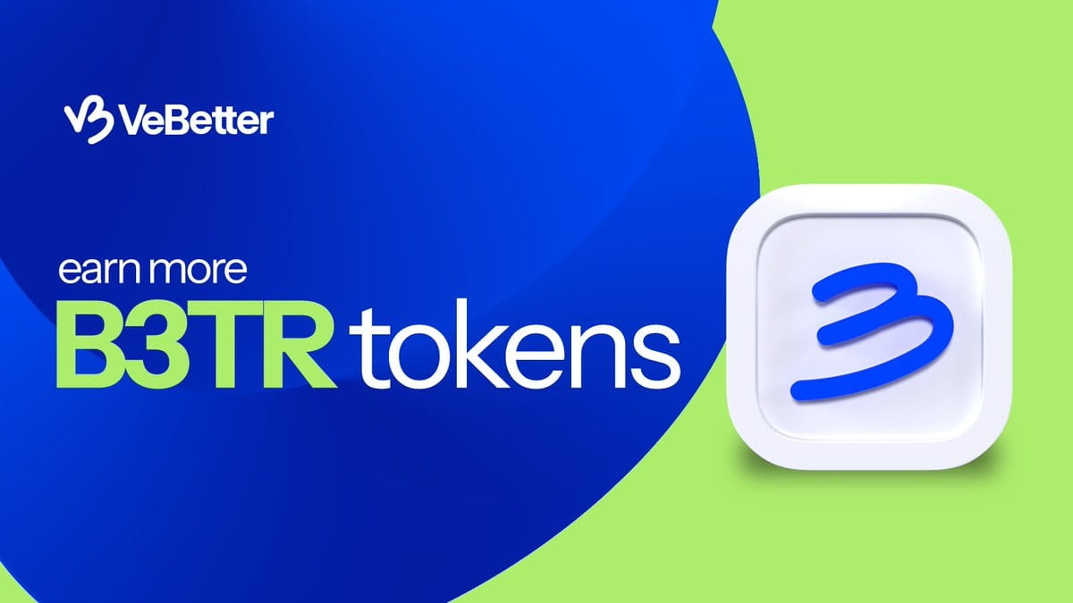 ¿Busca formas de ganar más tokens B3TR? Así es como 👇 Puede | vechain en Binance Square