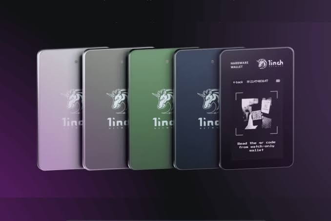 ⚡️1inch (1INCH) introduced the Web3 debit card in cooperatio ...