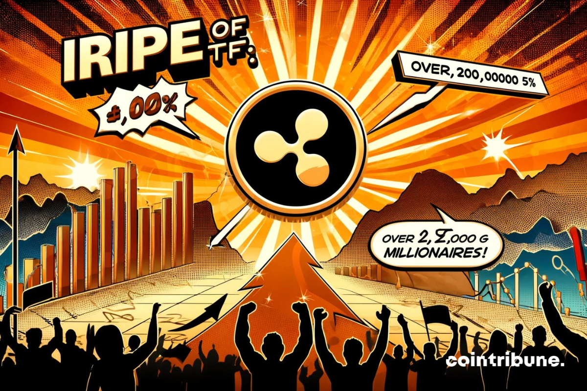 Increase of 10%, more than 2,000 millionaires: Ripple's crypto XRP ...