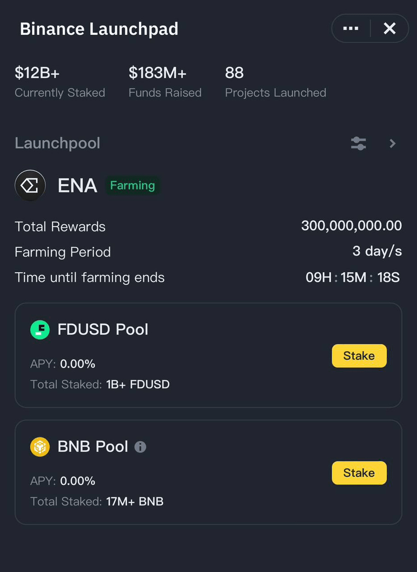 LET’S LEARN FARMING ENA TOGETHER | Cas Abbé on Binance Square