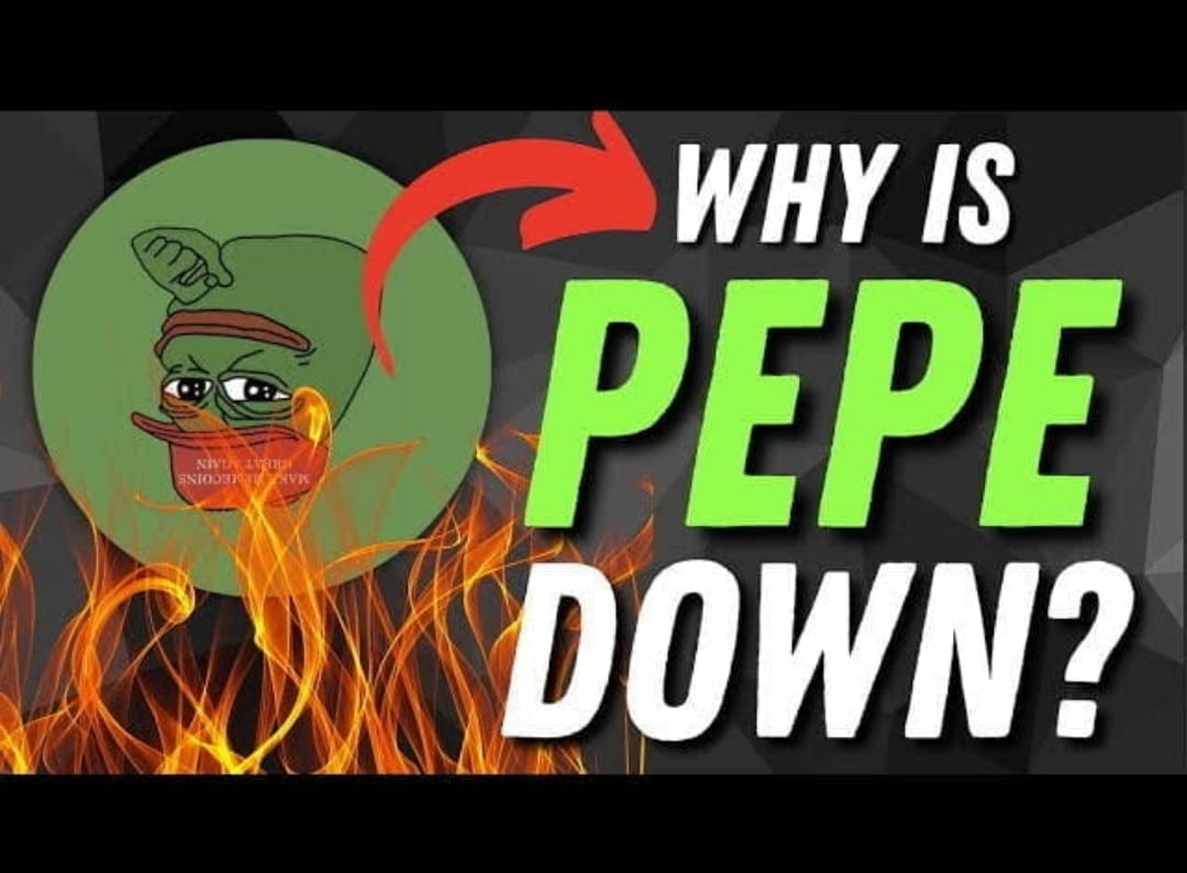 Why is PEPE down today ? PEPE is a deflationary meme coin l | Ai ...