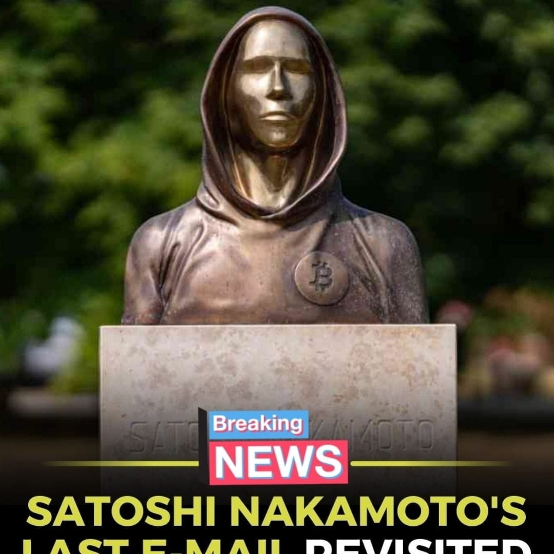 Satoshi Nakamoto's 13-year absence since his last email in | Roxane ...