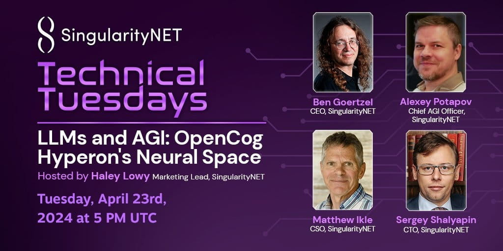 We invite AI developers and those interested in the technica | SingularityNET on Binance Square