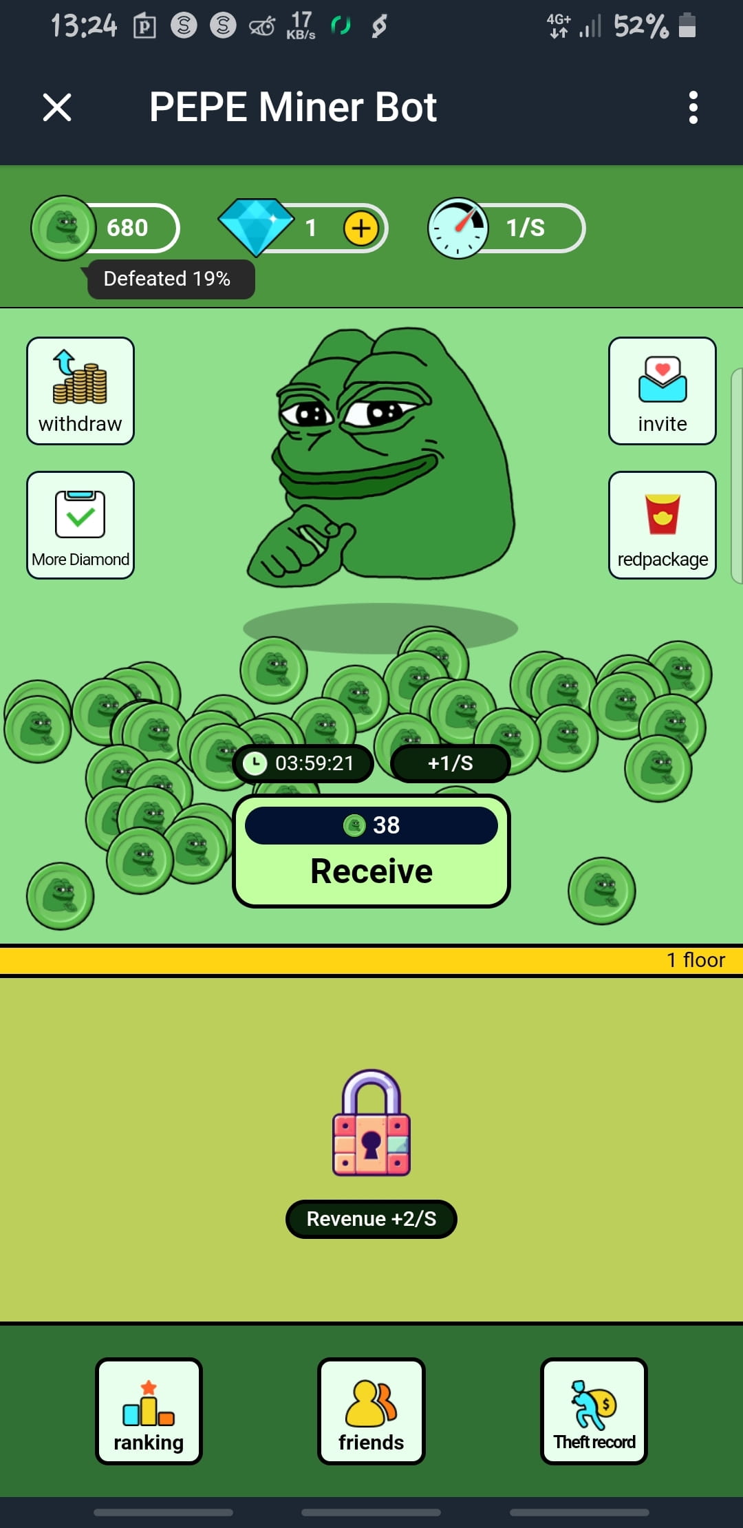 Free cloud mining bot for PEPE currency, links in the | Mahammady on ...