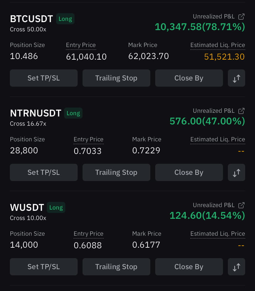 $W this is just demo trading dont get the wrong idea 😂😂 | NOOB -TRADER on Binance Square