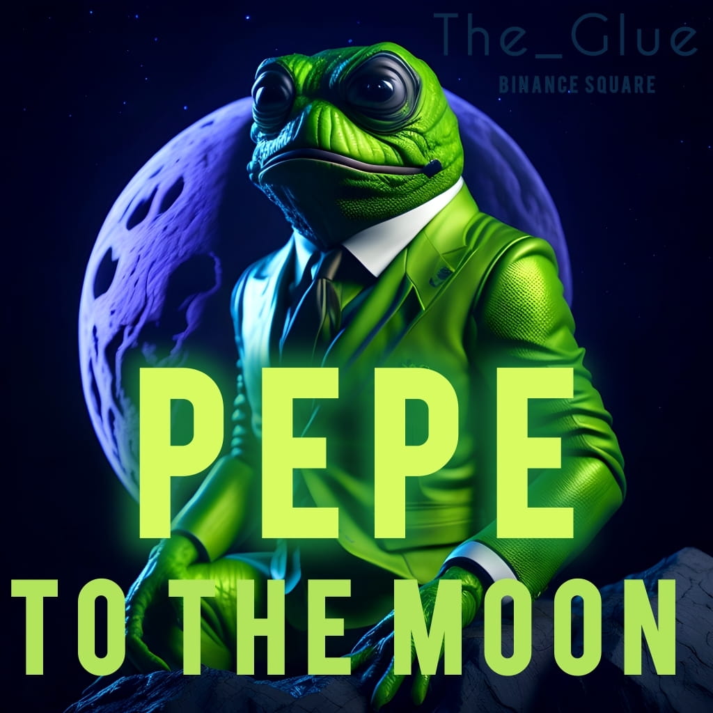 $PEPE TO THE MOON PEPE has seen a notable increase in its | Gluxe on ...