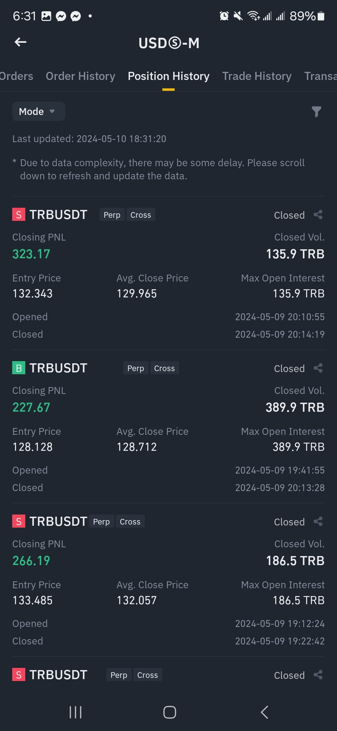 Do Not complain $TRB when you do not know about trading and | Apache 93 ...