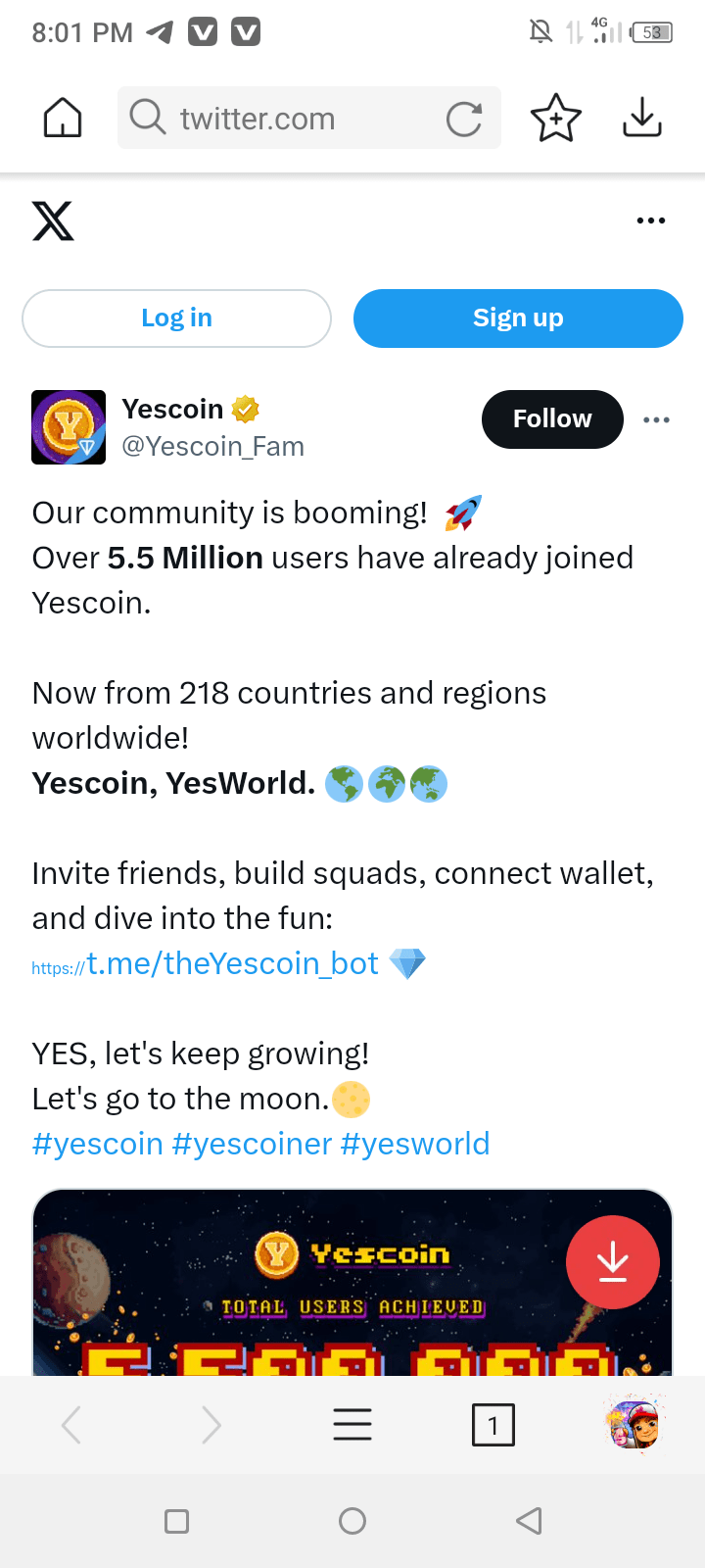 yes coin list in bainance in 30may quick join telegram bot a | bainance ...