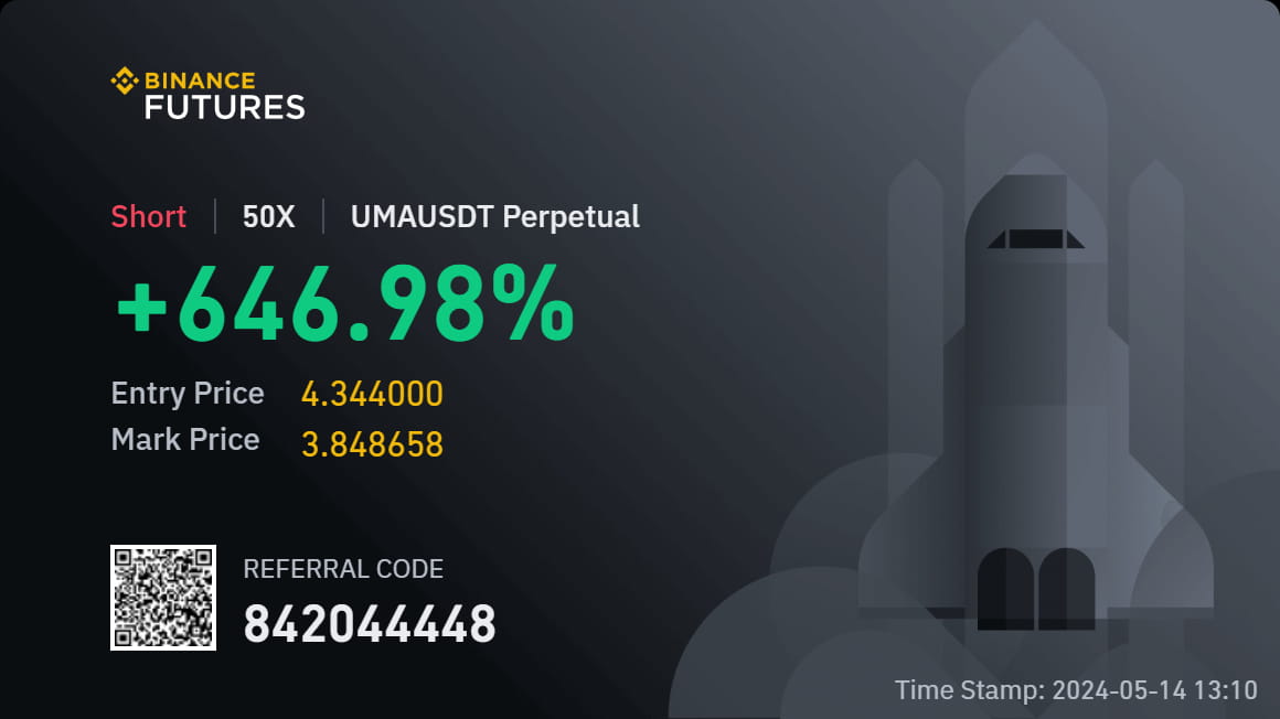 1st Target hit 🤑🤑🤑🤑 $UMA | Crypto_Boss007 on Binance Square