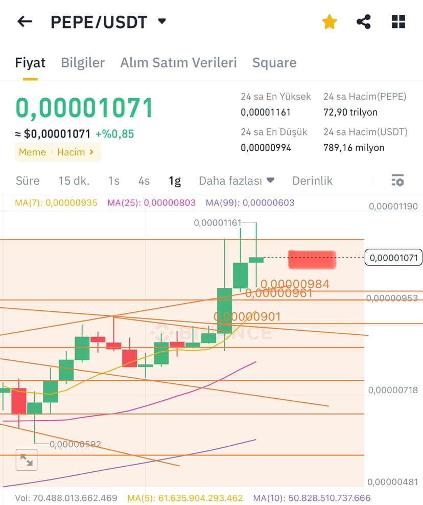 Friends, as you can see on the daily Pepe chart, the daily c | Blog ...