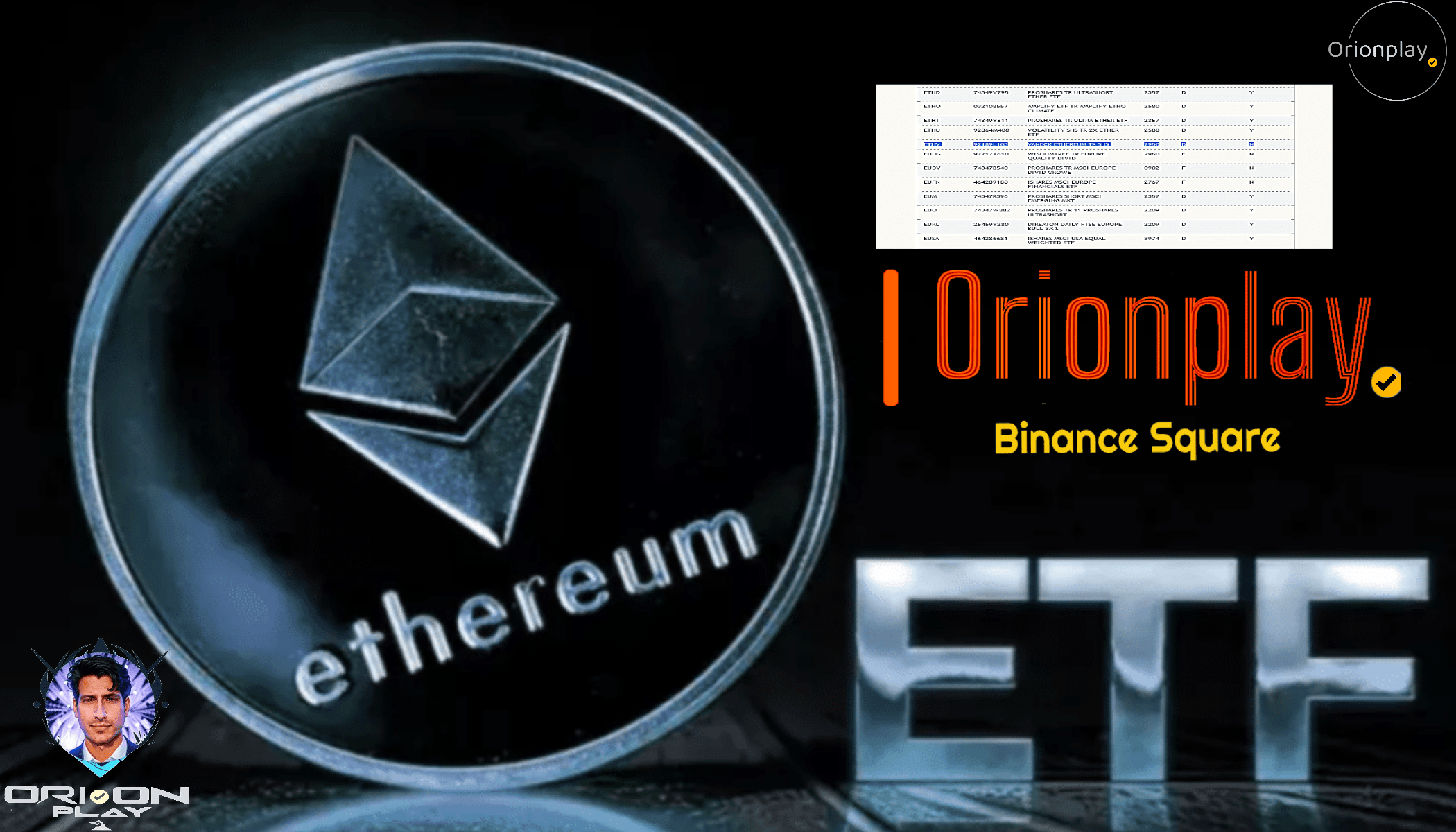 🚨 Ethereum ETF Confirmed? 🚨 There’s buzz in the crypto wo | ORIONPLAY ...
