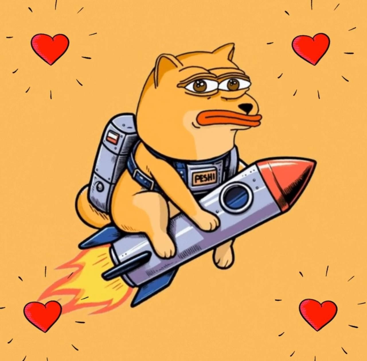 $PESHI goes to the Moon, I repeat PESHI to the Moon RED Sola | EL ...