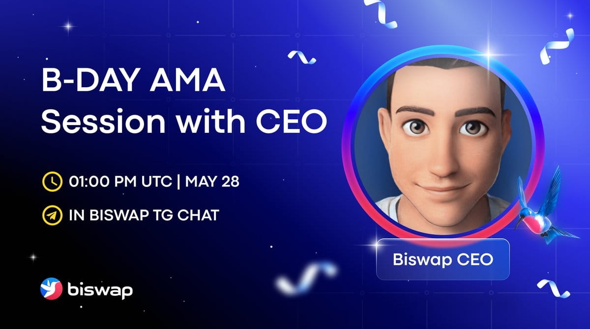 🎙Birthday AMA with the CEO 🎉 Get insights on new releases | Biswap on ...