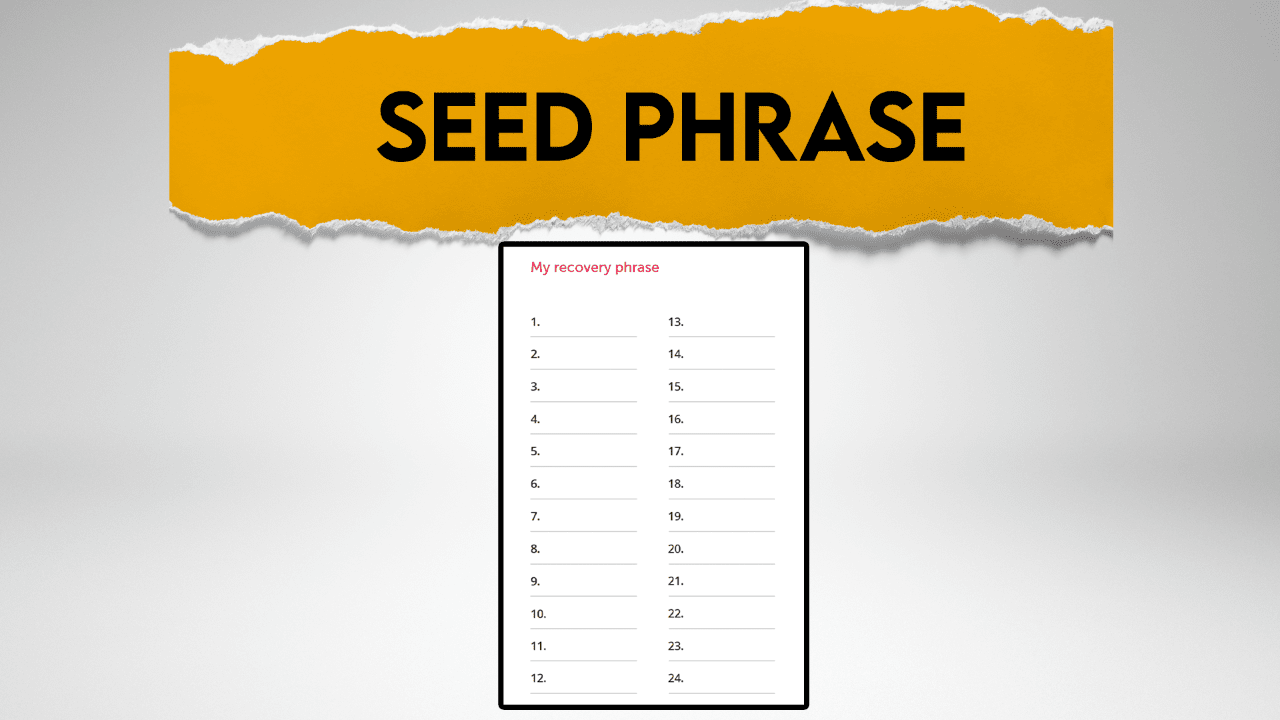 Steps to Keep Your Seed Phrase Safe: | Crypto4light on Binance Square
